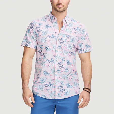 Click here for IZOD Dockside Chambray Mens Short Sleeve Regular F... prices