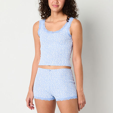 Click here for Arizona Body Womens U Neck Sleeveless Pajama Top... prices