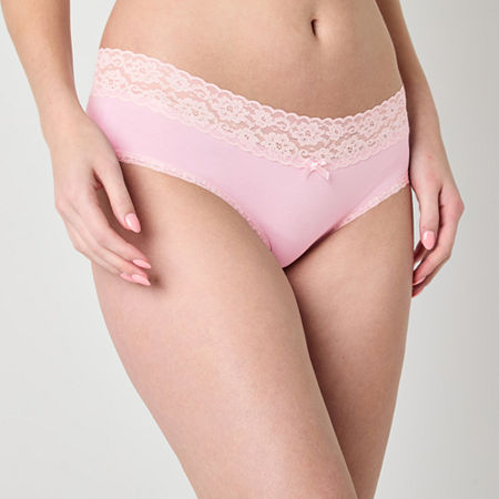 Click here for Arizona Body Cotton with Lace Hipster Panty  X-lar... prices