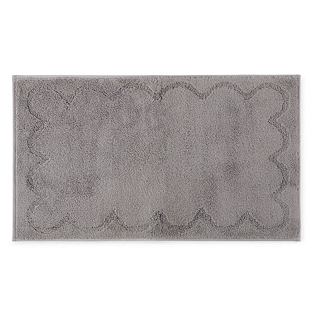 Click here for Martha Stewart Cotton Scalloped Bath Rug  One Size... prices
