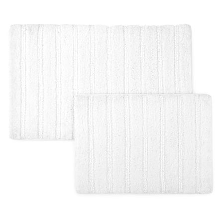 Click here for Home Expressions 2-pc. Bath Rug Set  One Size  Whi... prices