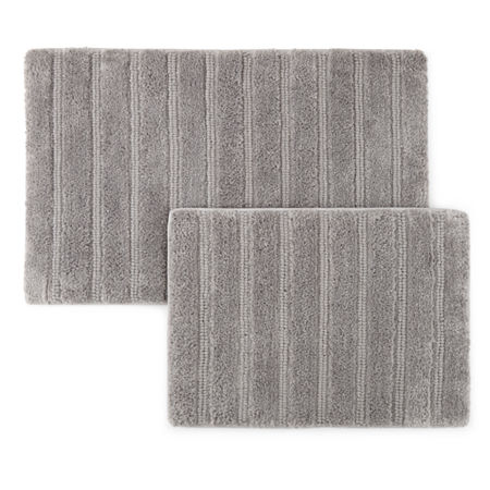 Click here for Home Expressions 2-pc. Bath Rug Set  One Size  Gra... prices