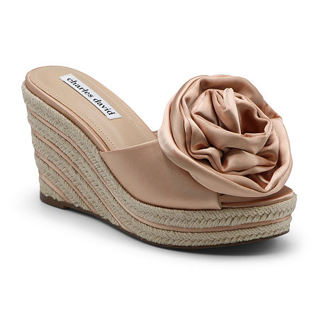 Click here for Charles David Womens Wedge Sandals  6 Medium  Oran... prices