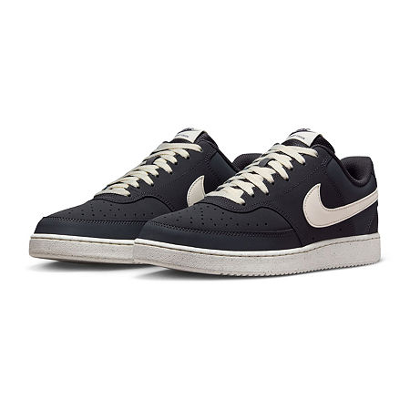 Click here for Nike Mens Court Vision Low Casual Sneakers from Fi... prices
