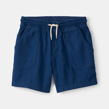 Click here for Carters Boys Mid Rise Pull-On Short  6  Blue prices