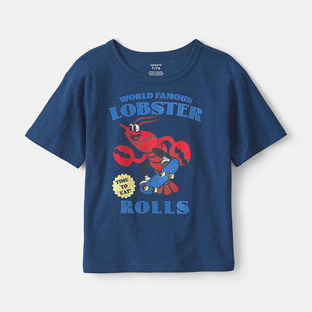 Click here for Carters Boys Round Neck Short Sleeve Regular Fit G... prices