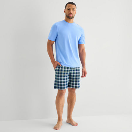Click here for Stafford Mens Pajama Shorts  Medium  Blue prices