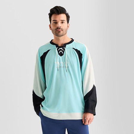 Click here for Xersion Mens Split Tie Neck Long Sleeve Jersey  Xx... prices