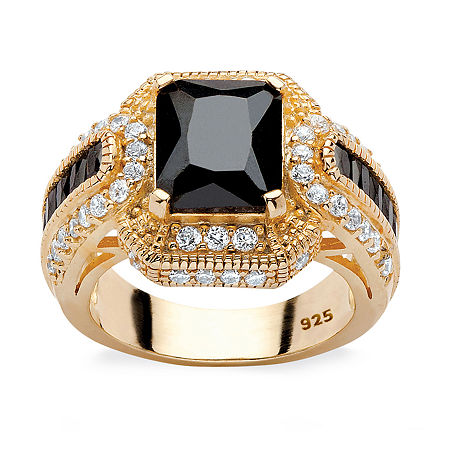 Click here for DiamonArt Womens 5 3/4 CT. T.W. Black Cubic Zircon... prices