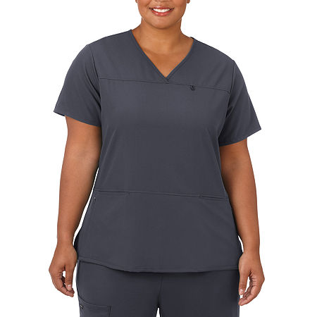 Click here for Jockey 2299 Womens Plus V Neck Short Sleeve Stretc... prices