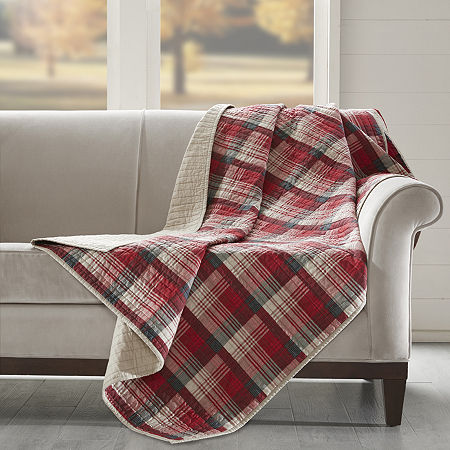 Click here for Woolrich Tasha Lightweight Throw  One Size  Red prices