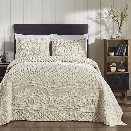 Click here for Better Trends Ardent Bedspread Set  One Size  Beig... prices