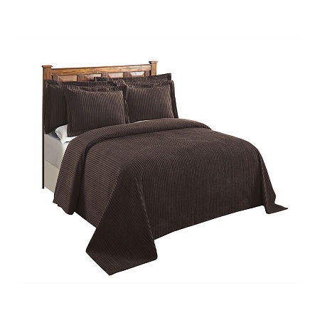 Click here for Better Trends Jullian Stripes Bedspread  One Size... prices