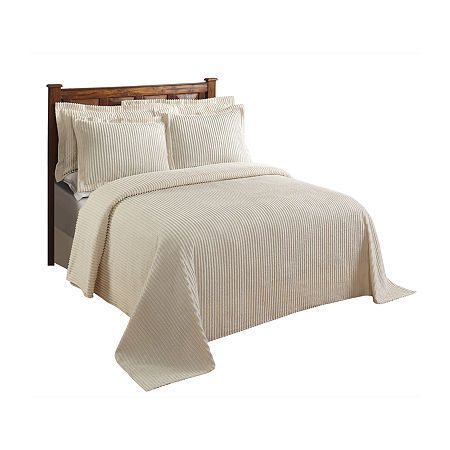 Click here for Better Trends Jullian Stripes Bedspread  One Size... prices
