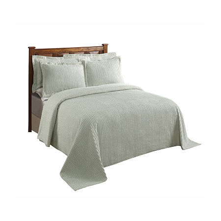 Click here for Better Trends Jullian Stripes Bedspread  One Size... prices