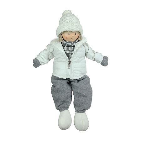 Click here for 16 White and Gray Joyful Sitting Boy Christmas Tab... prices