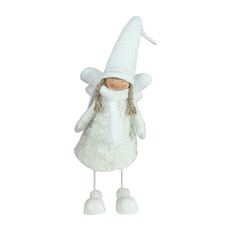 Click here for 26.75 White Bobble Girl Angel Christmas Tabletop F... prices
