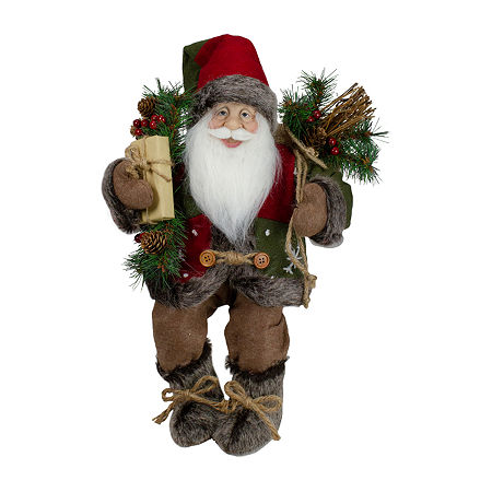 Click here for 16 Country Rustic Santa Claus with Snowflake Jacke... prices