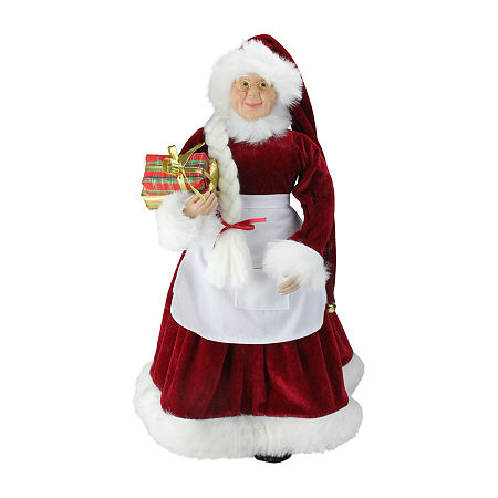 Click here for 24 Traditional Mrs Claus with Braided Hair and Gif... prices