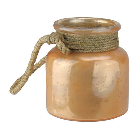 Click here for 6.25 Brown Distressed Glass Hurricane Decor with R... prices