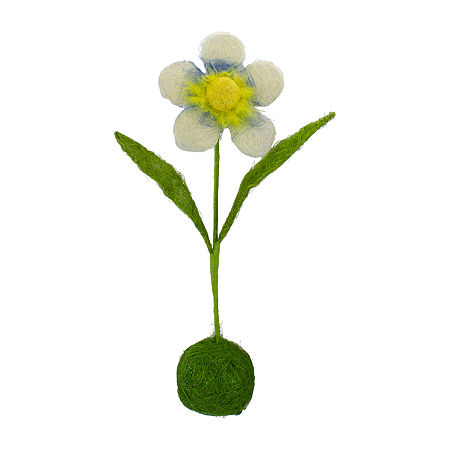 Click here for 19 Green and White Spring Artificial Floral Tablet... prices