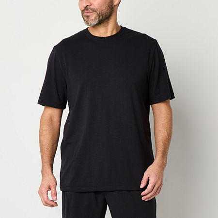 Click here for Stafford Mens Crew Neck Short Sleeve Pajama Top  S... prices