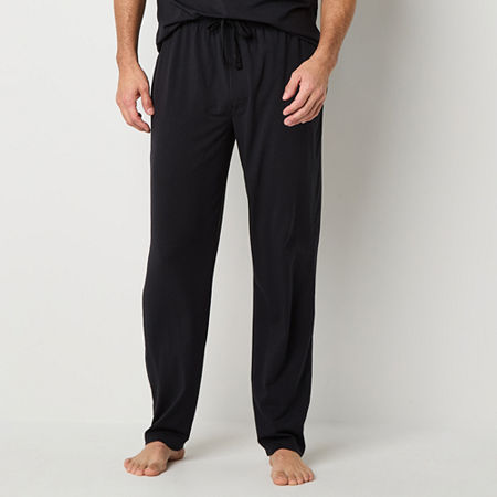 Click here for Stafford Super Soft Mens Pajama Pants  Medium  Bla... prices