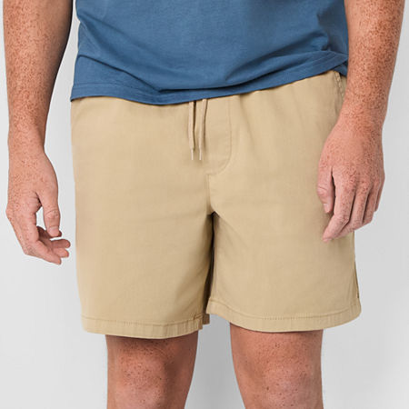 Click here for Arizona 6 1/2 Mens Twill Pull-On Short  X-large  B... prices