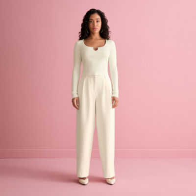 Bold Elements x Ally Brooke Long Sleeve Pullover Sweater or Pleated ...