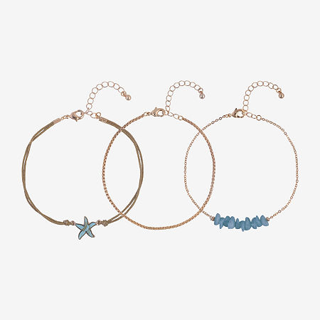 Click here for Arizona Womens 9 Inch Box Arrow Ankle Bracelet  On... prices