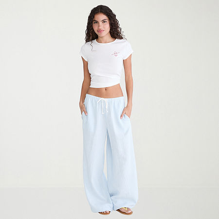 Click here for AEROPOSTALE Womens Juniors Straight Pull-On Pant... prices