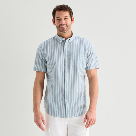 Click here for St. Johns Bay Oxford Mens Short Sleeve Classic Fit... prices