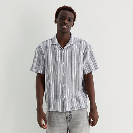 Click here for Arizona Mens Short Sleeve Regular Fit Button-Down... prices