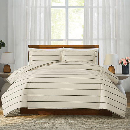 Click here for Brooklyn Loom Hayward Stripe 3-pc. Easy Care Duvet... prices