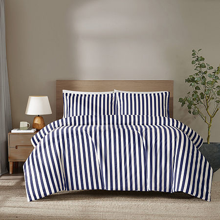 Click here for Brooklyn Loom Levi Stripe 3-pc. Easy Care Duvet Co... prices