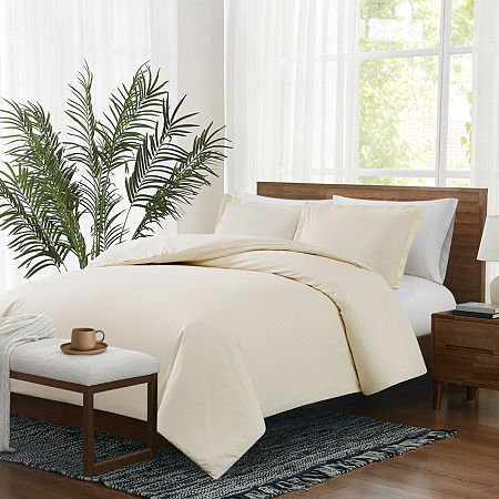 Click here for Brooklyn Loom Pinstripe Easy Care Comforter Set  O... prices