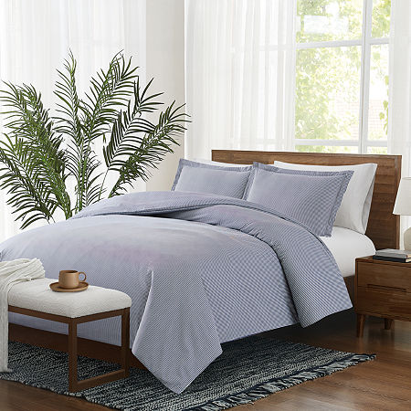 Click here for Brooklyn Loom Pinstripe Easy Care Comforter Set  O... prices