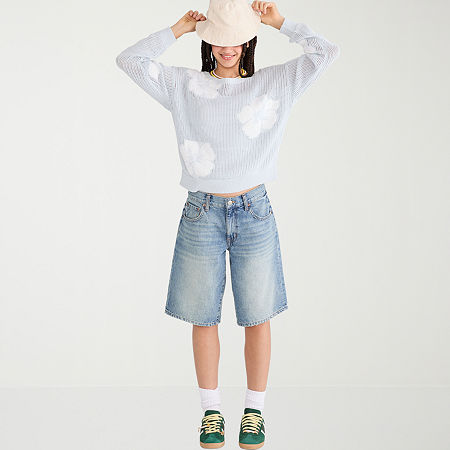 Click here for AEROPOSTALE Juniors Womens Long Sleeve Pullover Sw... prices