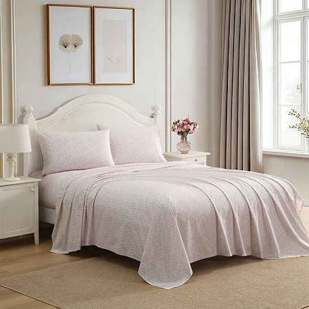 Click here for Laura Ashley 200tc Cotton Percale Sheet Set  One S... prices