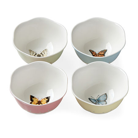 Click here for Lenox(R) Butterfly Meadow(R) 4pc. Dessert Bowl Set prices