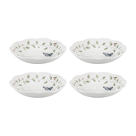 Click here for Lenox Butterfly Meadow Pasta Bowls  Set of 4 - Mul... prices