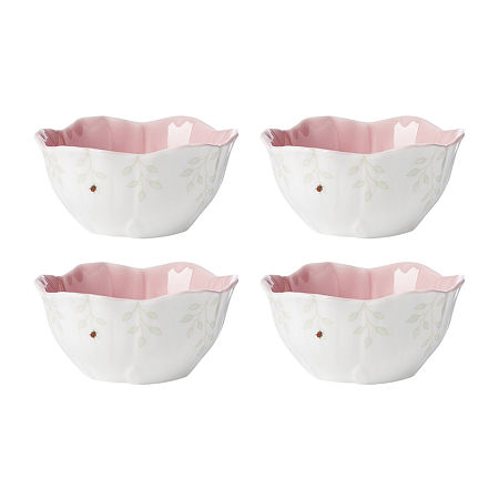 Click here for Lenox Butterfly Meadow Floral Dessert Bowls  Set o... prices