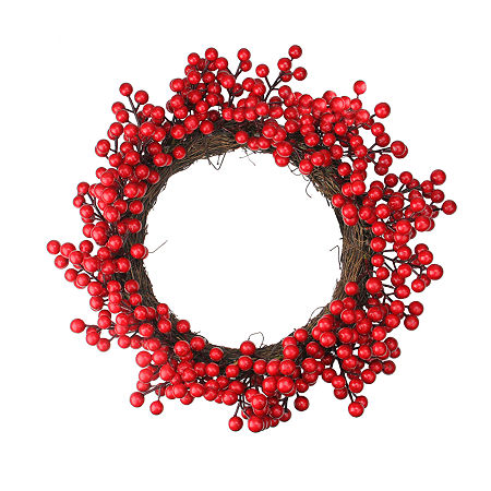 Click here for Crimson and Merlot Red Berries Artificial Winter C... prices