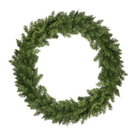 Click here for Eastern Pine Artificial Christmas Wreath - 48-Inch... prices