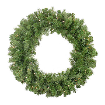 Click here for Pre-Lit Noble Fir Artificial Christmas Wreath - 30... prices