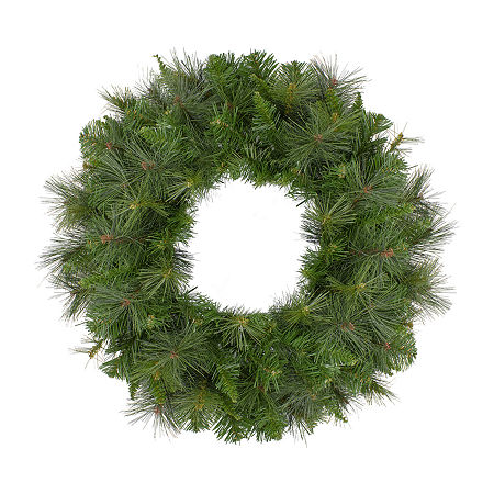 Click here for 24 Mixed Canyon Pine Artificial Christmas Wreath -... prices