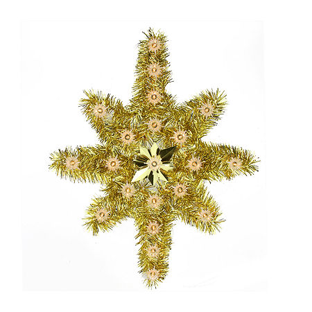 Click here for 21 Gold Star of Bethlehem Christmas Tree Topper -... prices