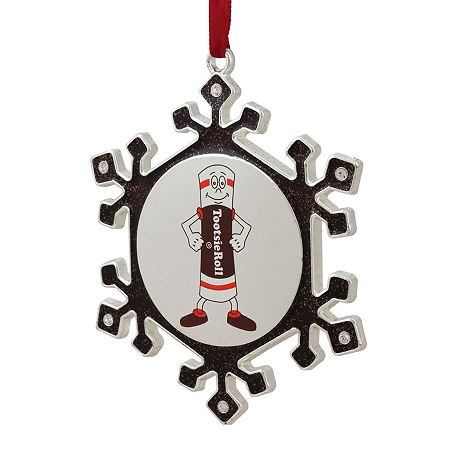 Click here for 3.5 Silver Plated Snowflake Toostie Roll Man Candy... prices