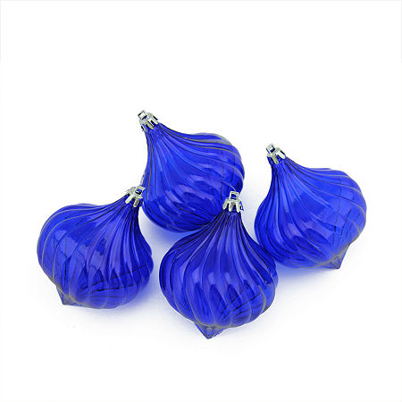 Click here for 4ct Blue Shatterproof Transparent Christmas Onion... prices
