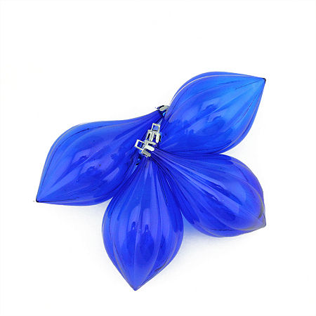 Click here for 4ct Blue Shatterproof Transparent Christmas Finial... prices